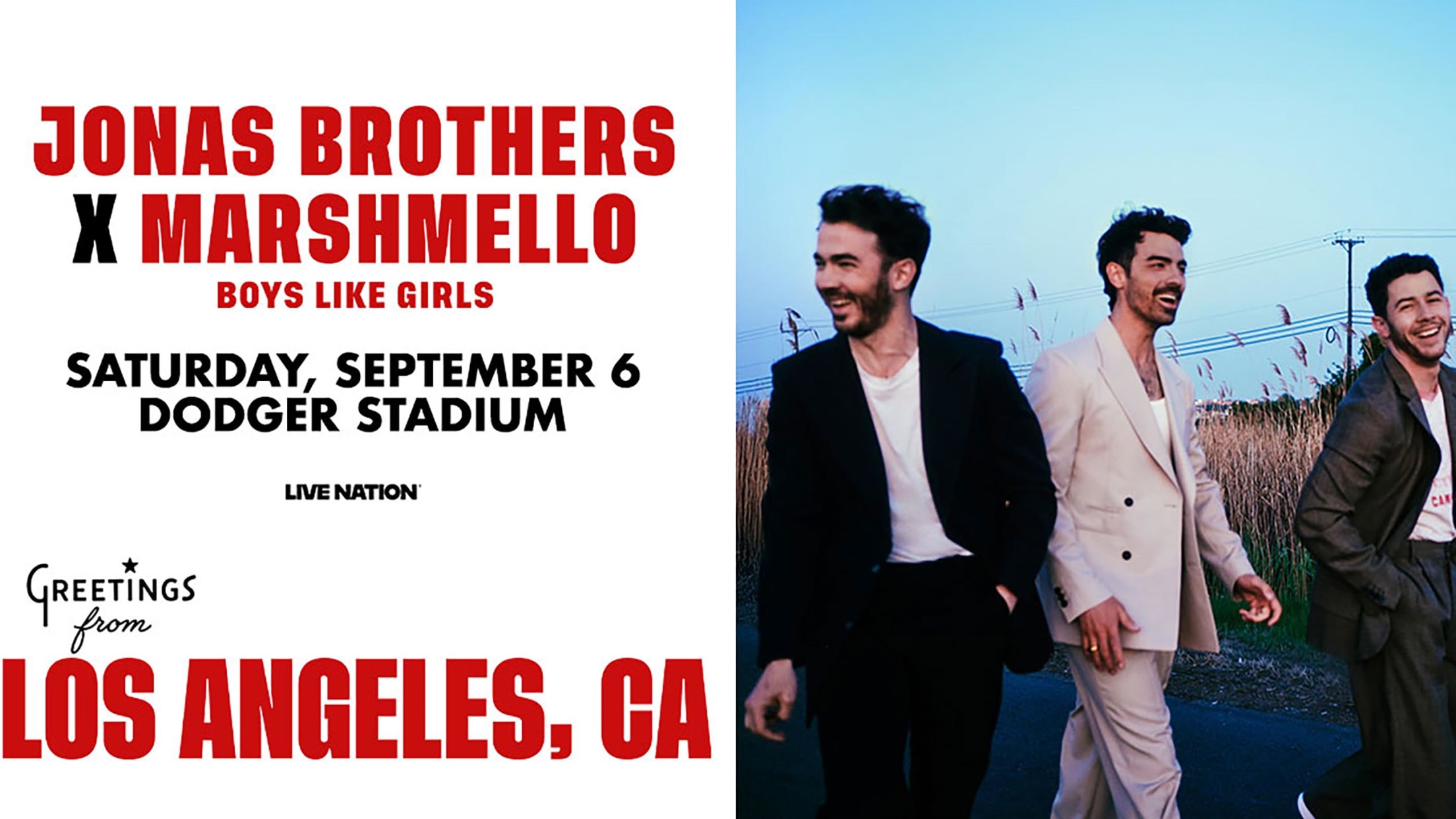 Jonas Brothers at Dodger Stadium | Los Angeles Dodgers