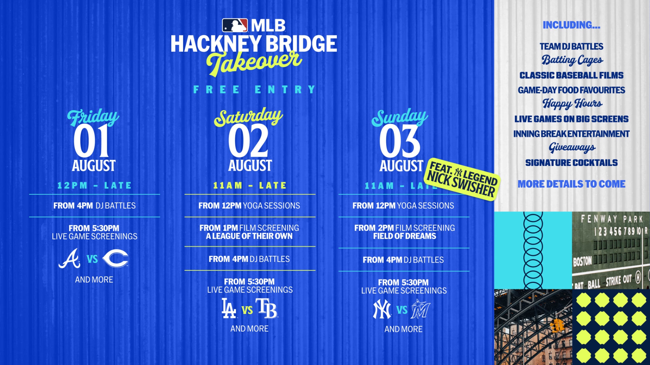 MLB Hackney Bridge Takeover | MLB.com