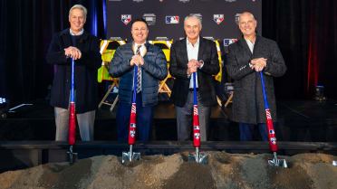 MLB Network hosts groundbreaking ceremony at its new facility