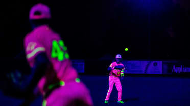 Cosmic Baseball brings black lights to Chili Peppers' field