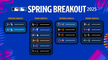 Spring Breakout schedule 2025