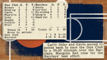 Larry Doby's best sport may have been basketball