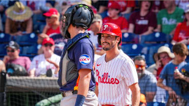 Stubbs brothers share field for the first time since Wiffle ball - News