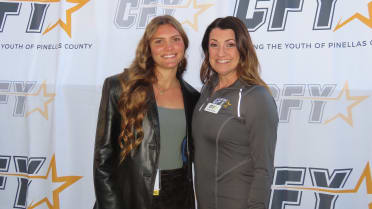 Brandy Halladay, Clearwater For Youth award Roy Halladay Memorial ...