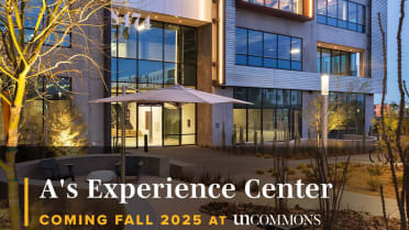 A's to open experience center for fans at UnCommons