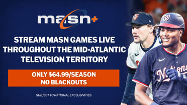 MASN+ streaming available in Orioles', Nationals' territory