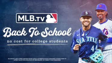 MLB.TV at no cost for college students for rest of 2025 season