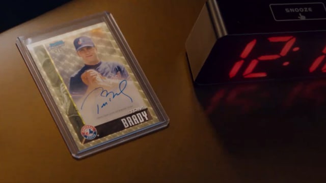 Tom Brady dreams of Hall of Fame career with Expos in Topps ad