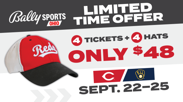 Bally Sports Ohio Offer | Specials | Tickets | Cincinnati Reds