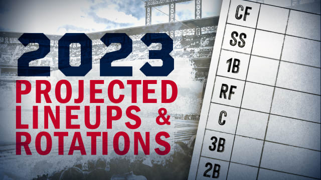 Projected lineups, rotations for every MLB team