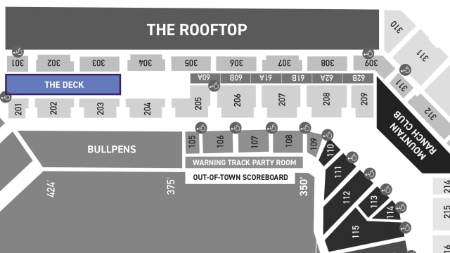 Casamigos Deck | Colorado Rockies