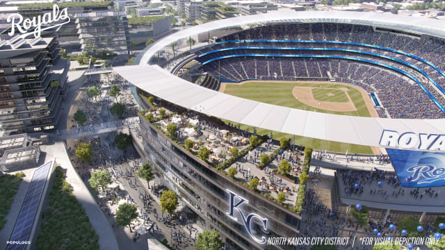 Kansas City Royals unveil new stadium renderings, economic data