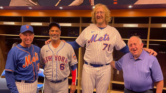 Mets fan Alan Herbert attends fantasy camp