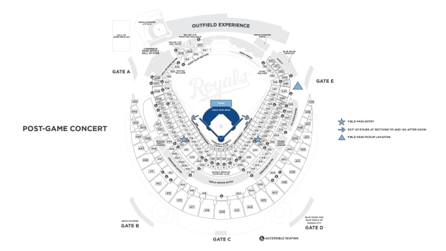 Concert Tickets at Kauffman Stadium | Kansas City Royals