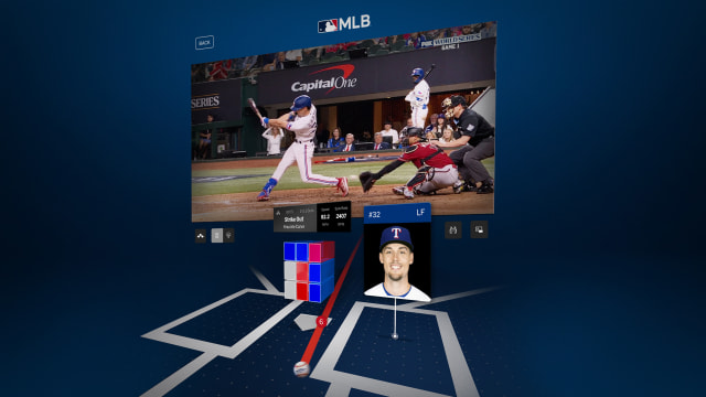 MLB launches new app on Apple Vision Pro
