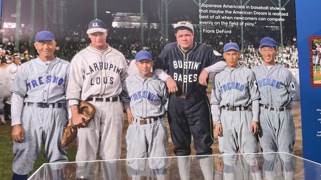 Japanese baseball history exhibit opens at All-Star Game