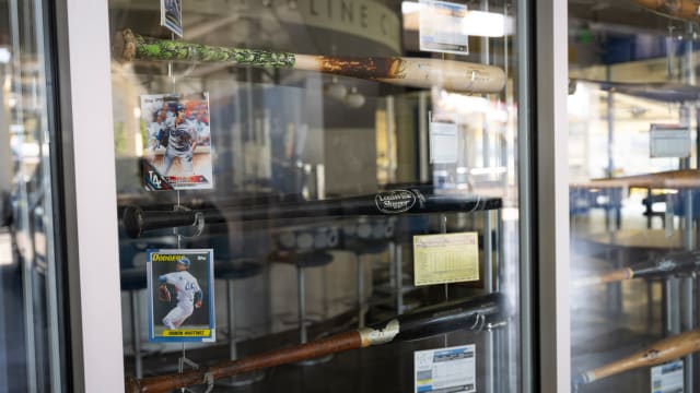 Vintage Displays at Dodger Stadium | Los Angeles Dodgers
