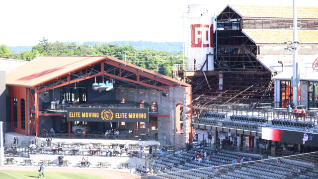 Chattanooga Lookouts' new ballpark with the Baseball Traveler