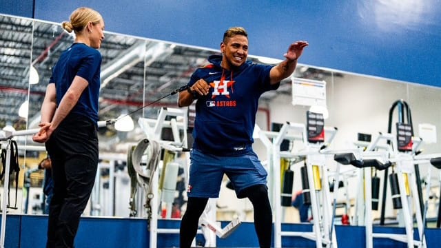 Stephanie Mock Grubbs Astros strength and conditioning coach