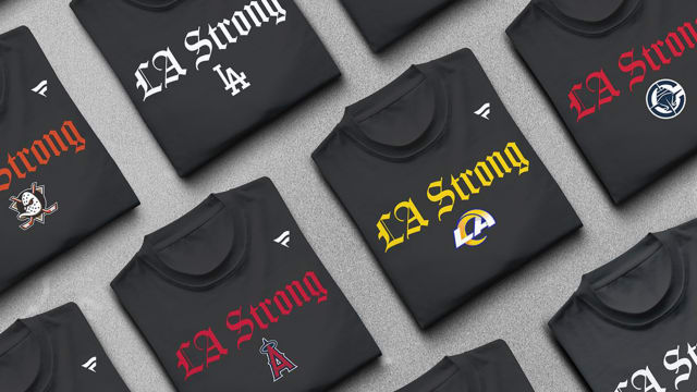 MLB, Fanatics announce 'LA Strong' merchandise collection