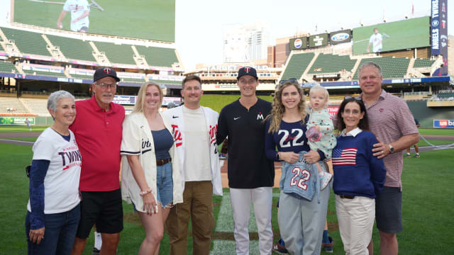 Griffin Jax shares pregame ceremony with siblings on September 11
