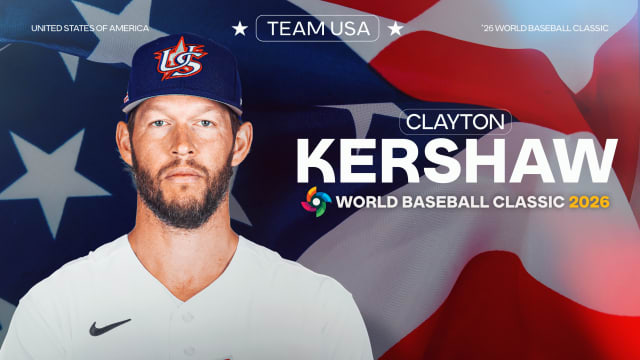 Clayton Kershaw joins USA for 2026 World Baseball Classic