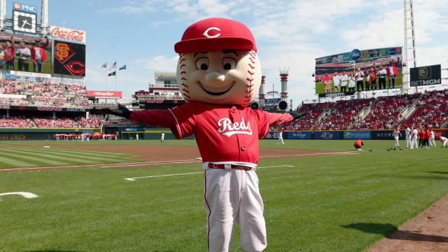History of Cincinnati Reds mascots