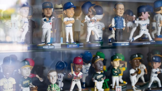 Vintage Displays at Dodger Stadium | Los Angeles Dodgers