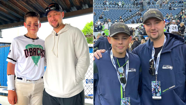 Cal Raleigh's younger brother to catch for him in 2025 Home Run Derby