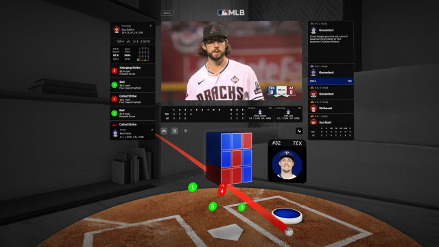 Apple Vision Pro MLB Gameday review