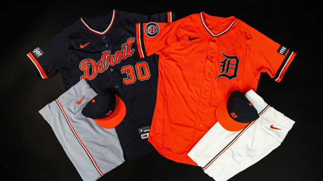 Detroit Tigers unveil blue, orange alternate jerseys