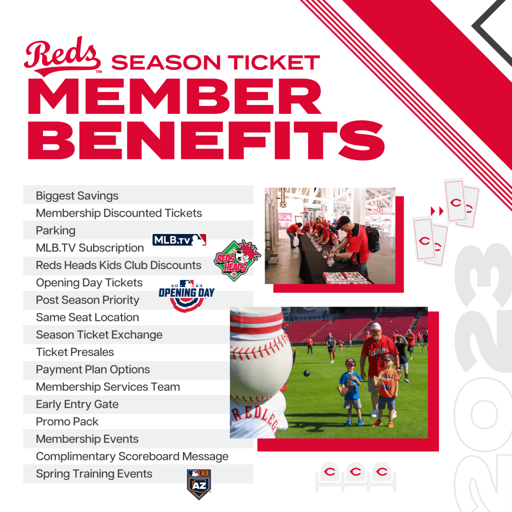 Season Ticket Member Benefits | Cincinnati Reds