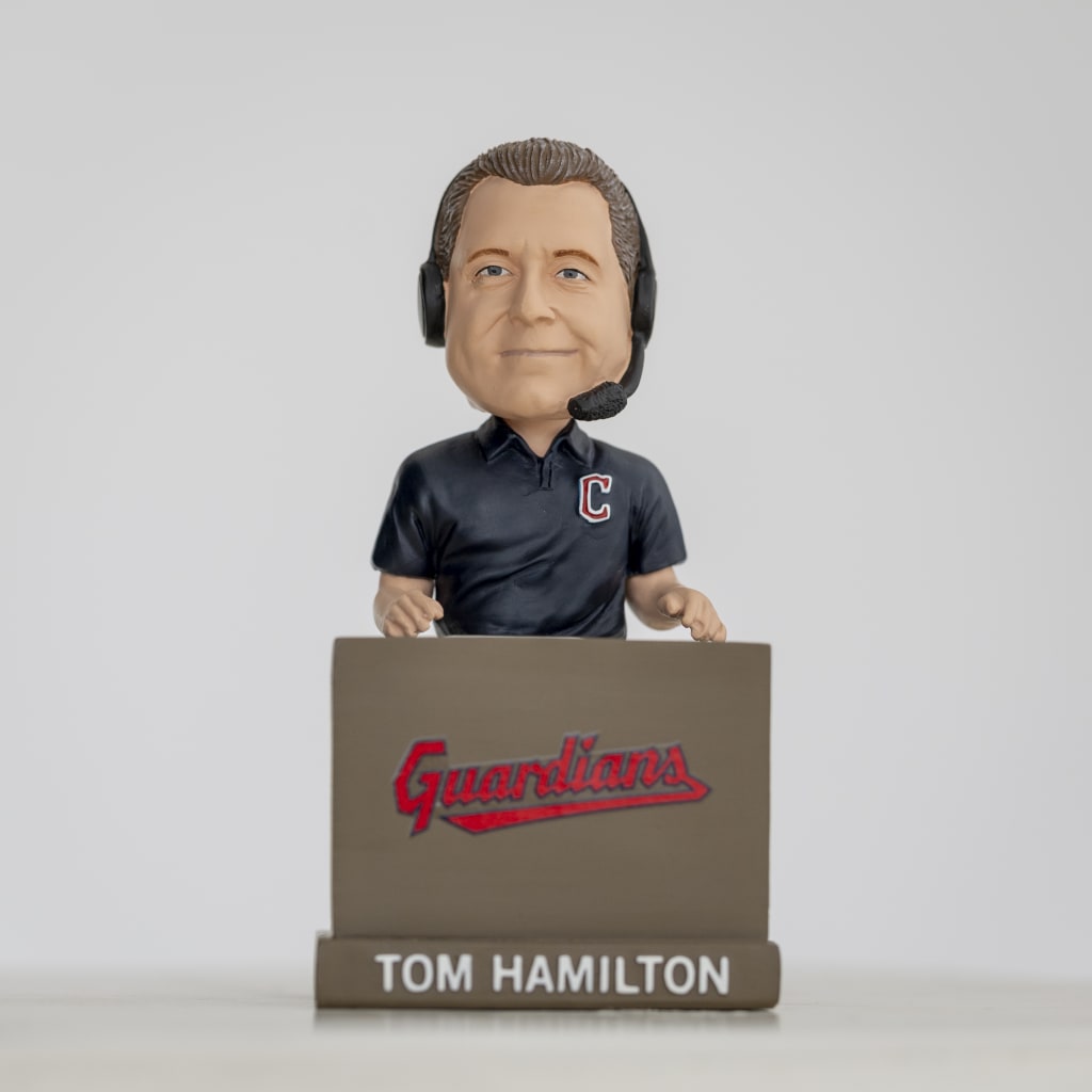 CGC Limited Edition Tom Hamilton Bobblehead | Cleveland Guardians