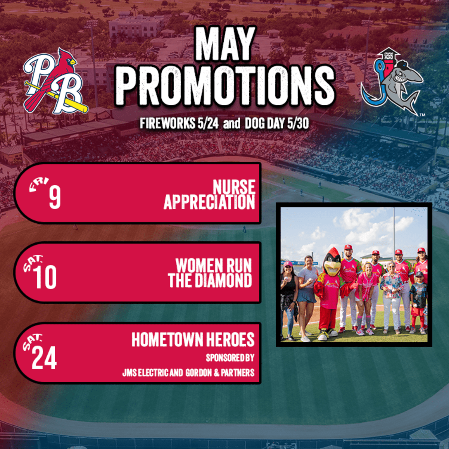 Promotions & Special Events | Roger Dean Chevrolet Stadium | MLB.com