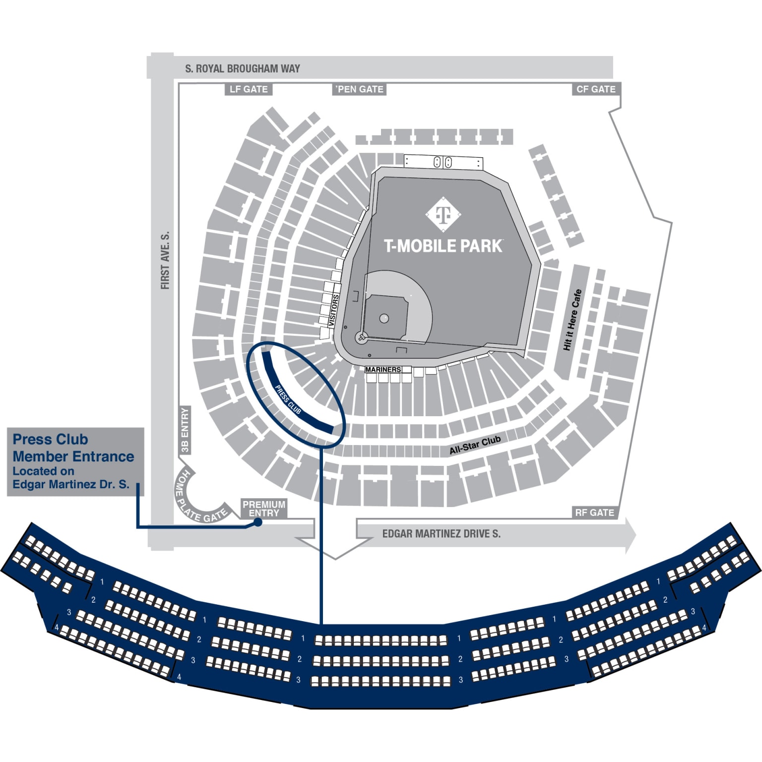 The Press Club | Seattle Mariners