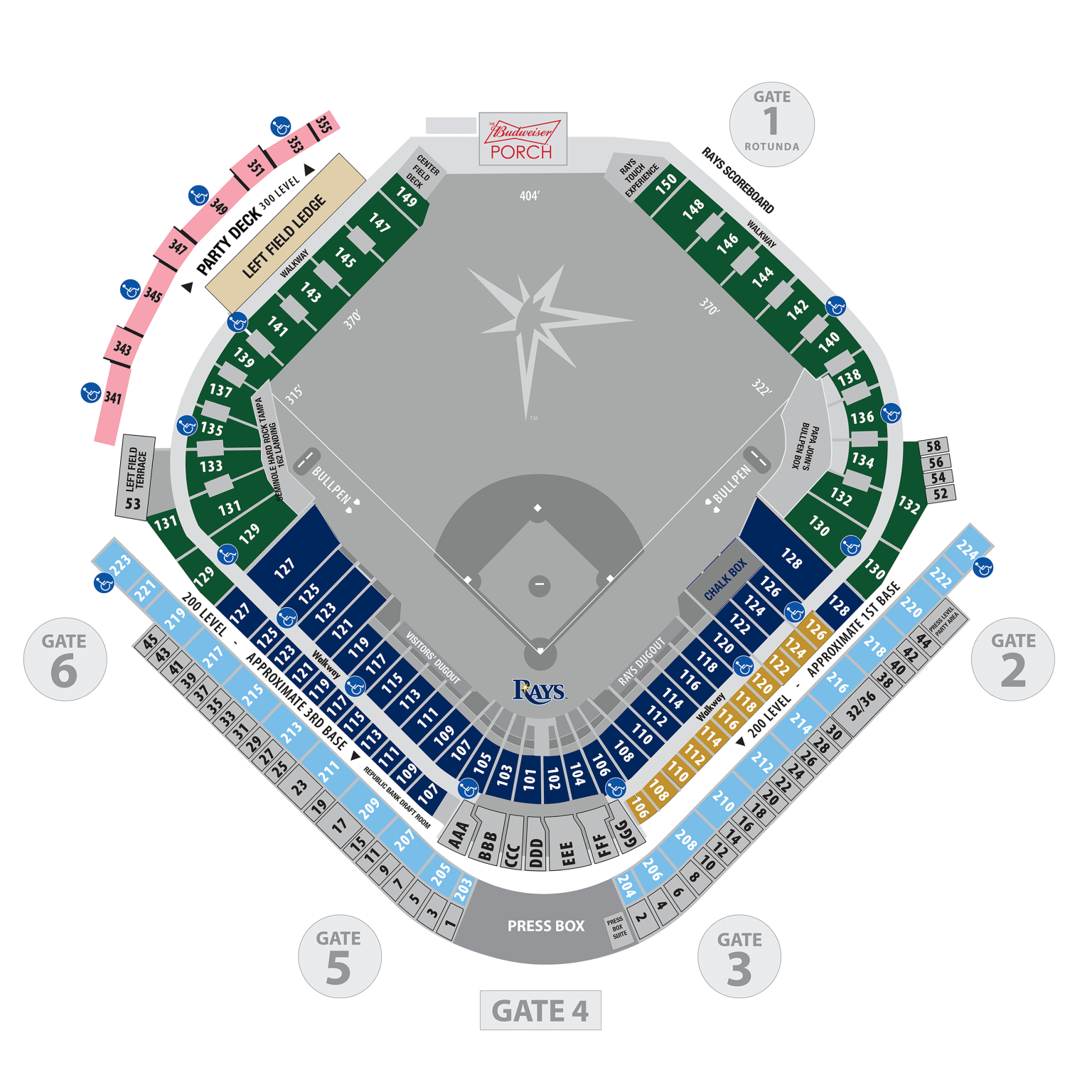 Group Seating and Pricing | Tampa Bay Rays
