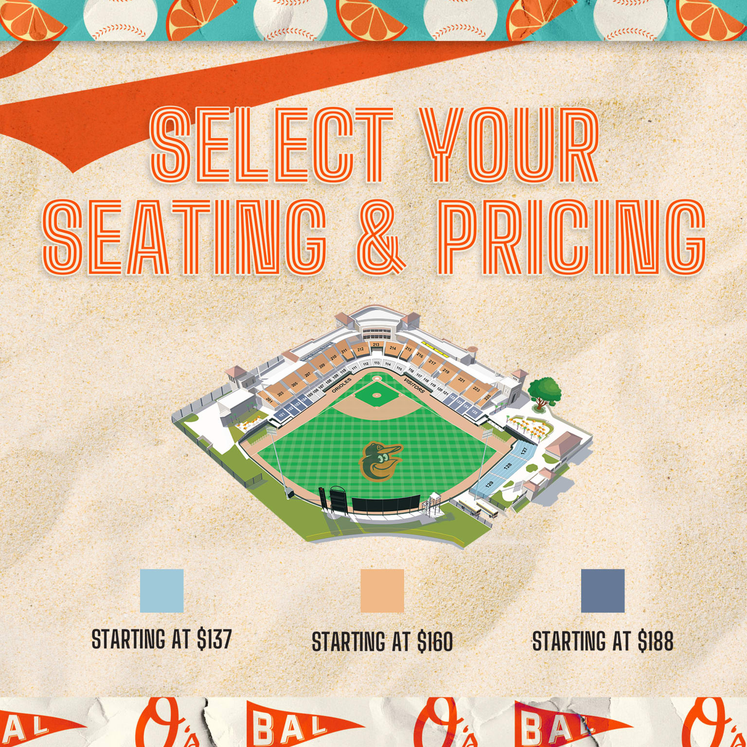 Spring Training 5-Game Flex Plan | Baltimore Orioles