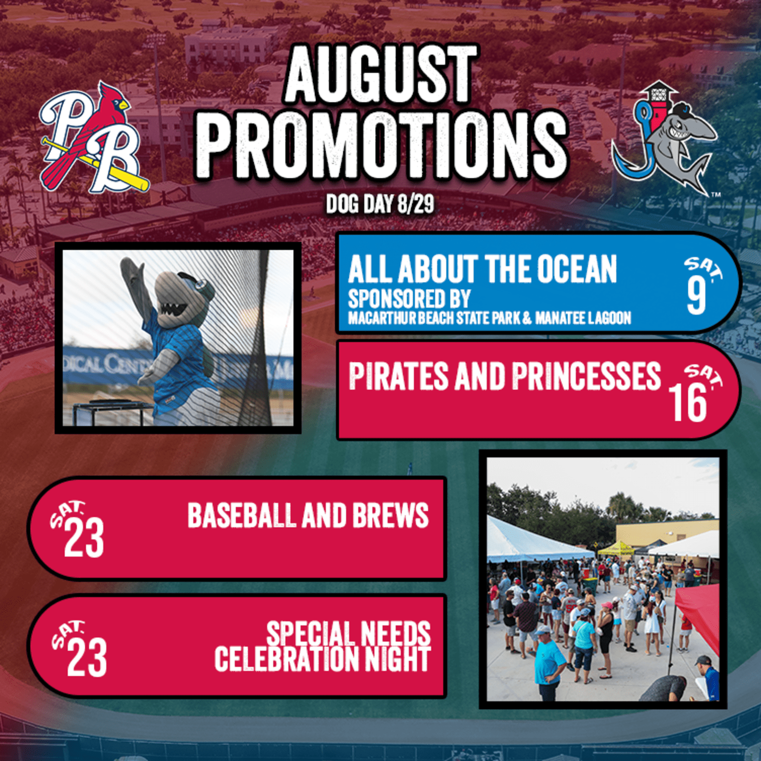 Promotions & Special Events | Roger Dean Chevrolet Stadium | MLB.com