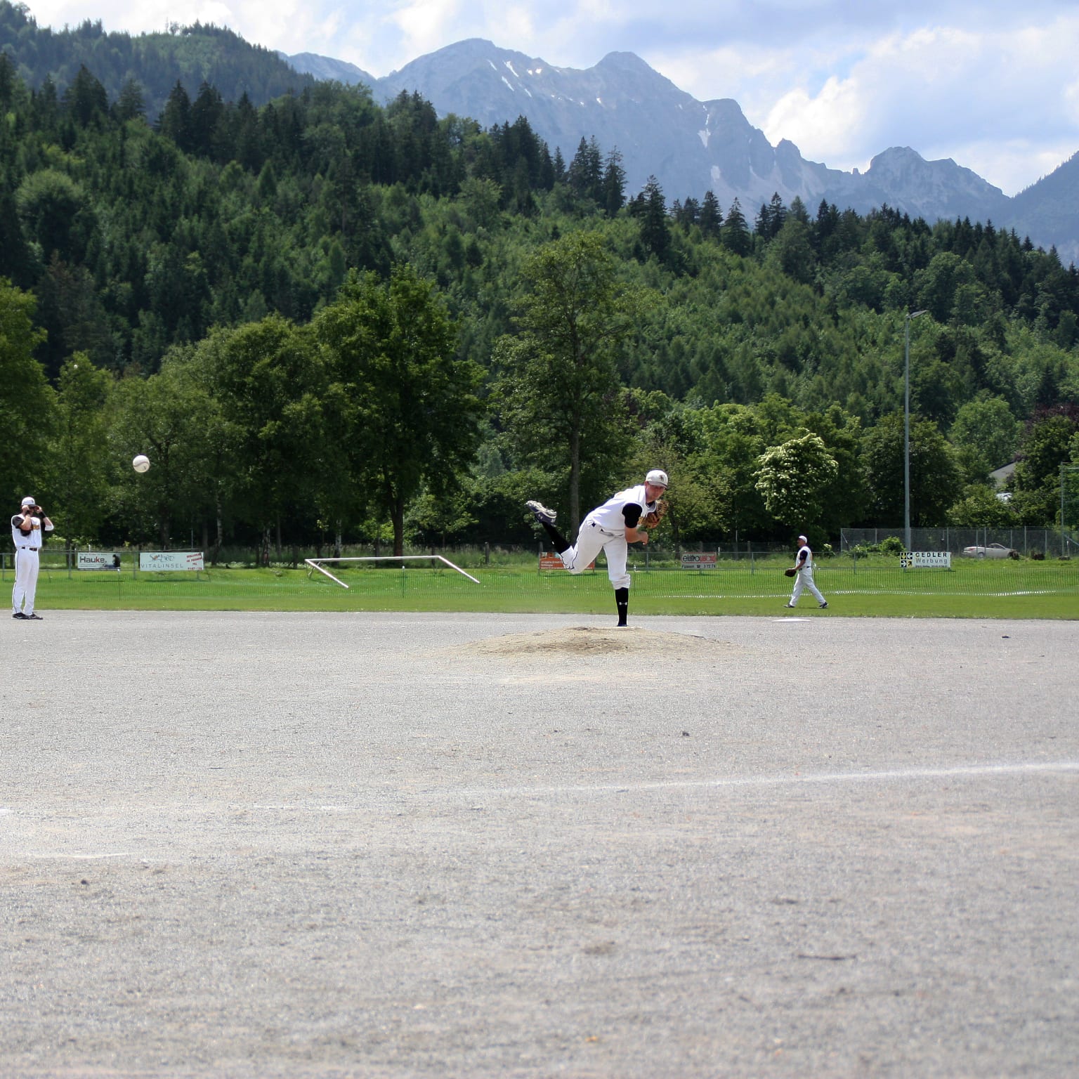 Most beautiful baseball field in Europe