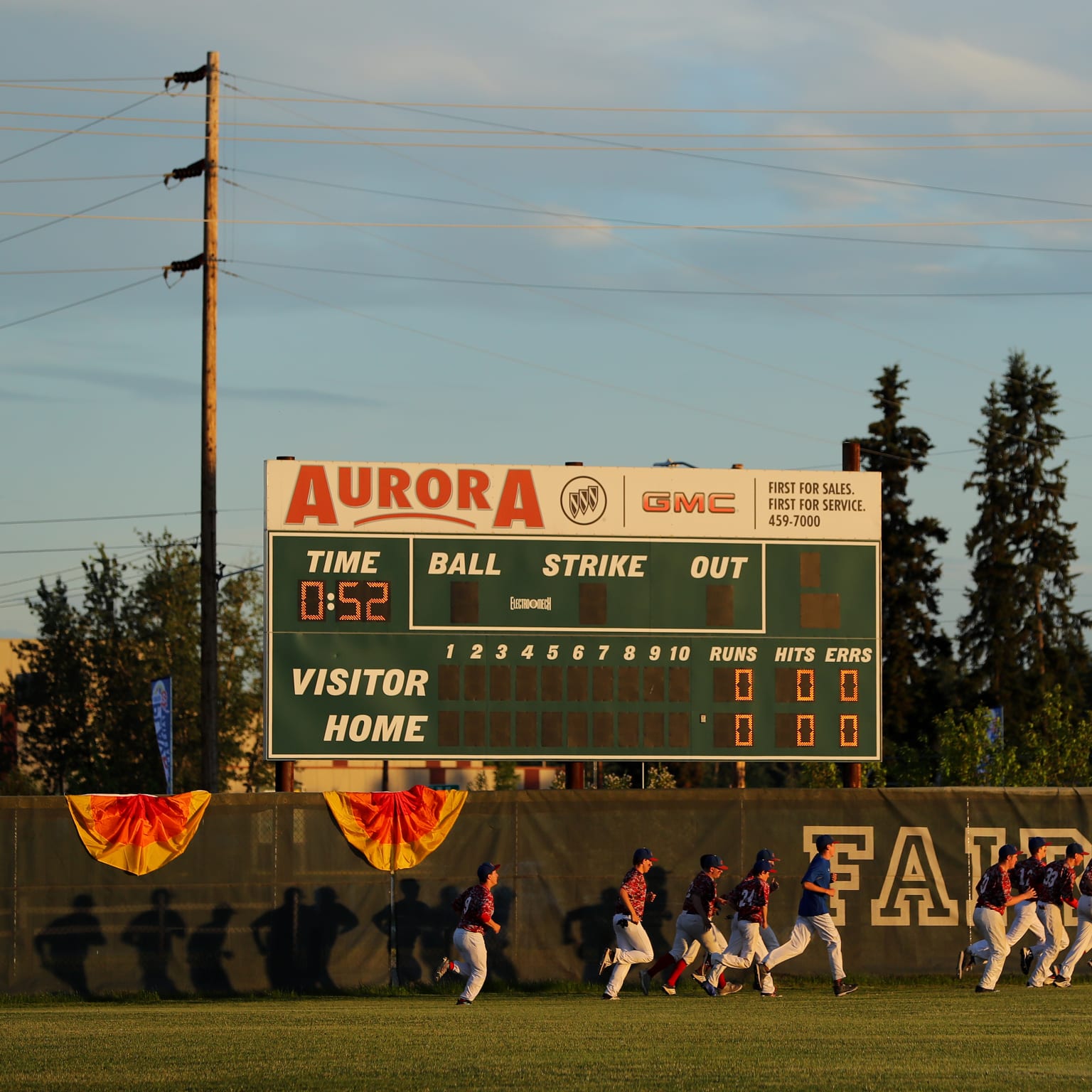 What is the Alaska Midnight Sun baseball game