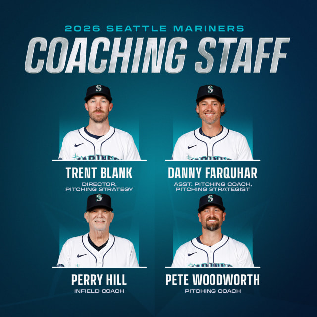Mariners Announce 2026 Coaching Staff