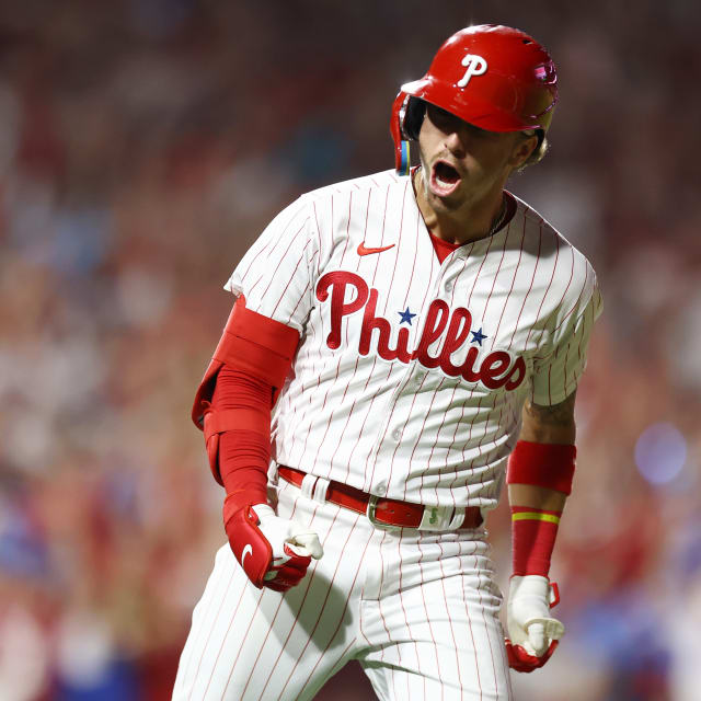 Phillies fans sing Bryson Stott walkup song AOK