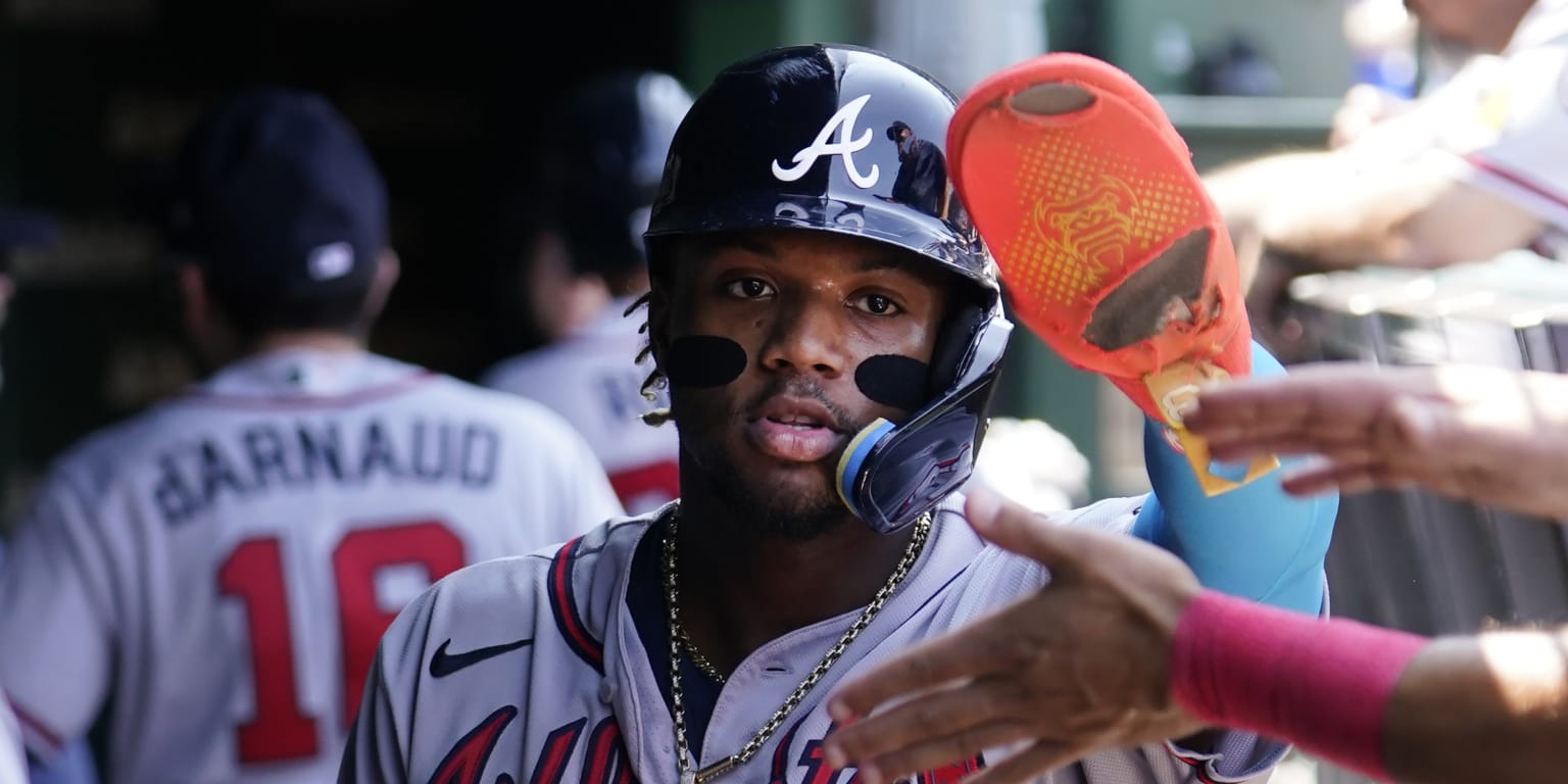 Acuña tiene su objetivo en el 40-40: “Lo quiero lograr, de verdad”