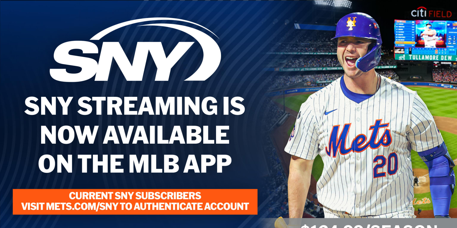 SNY, MLB partner to stream Mets games