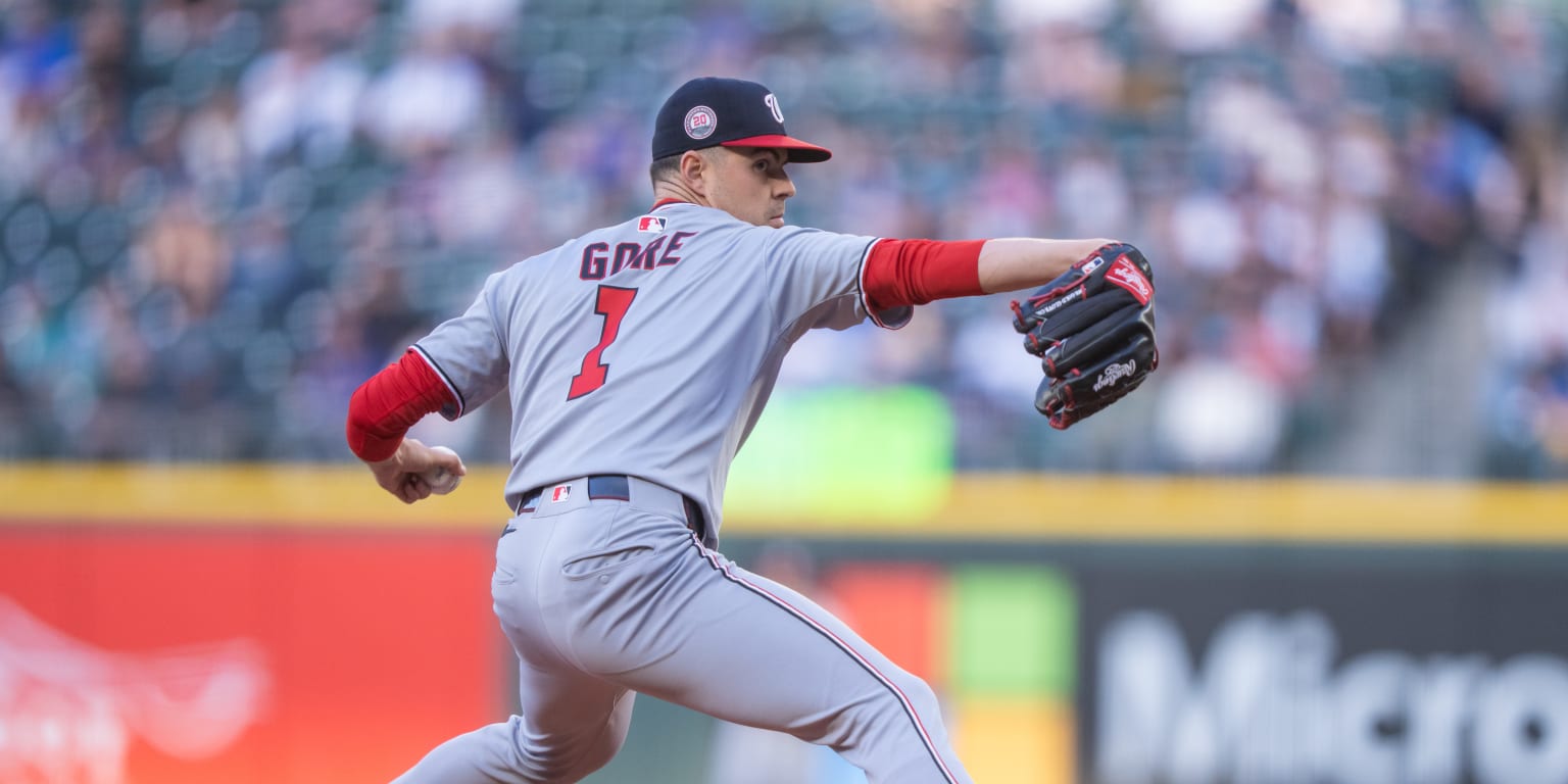 MacKenzie Gore reaches 100 strikeouts; Nationals beat Mariners
