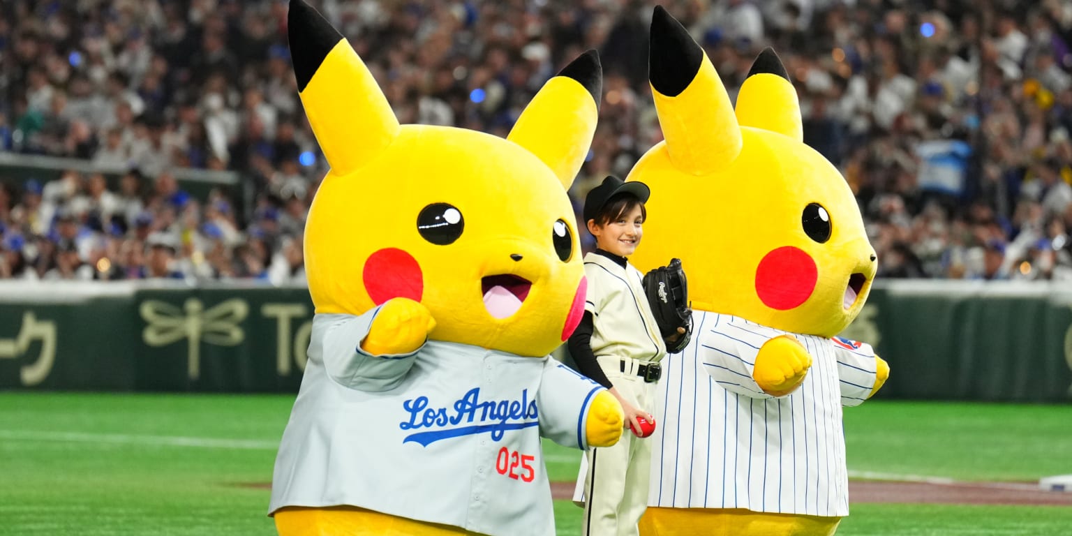 Pokémon, Yoshiki star in Tokyo Series pregame ceremony