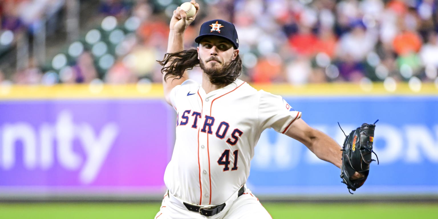 Spencer Arrighetti strikes out 10 as Astros reach .500