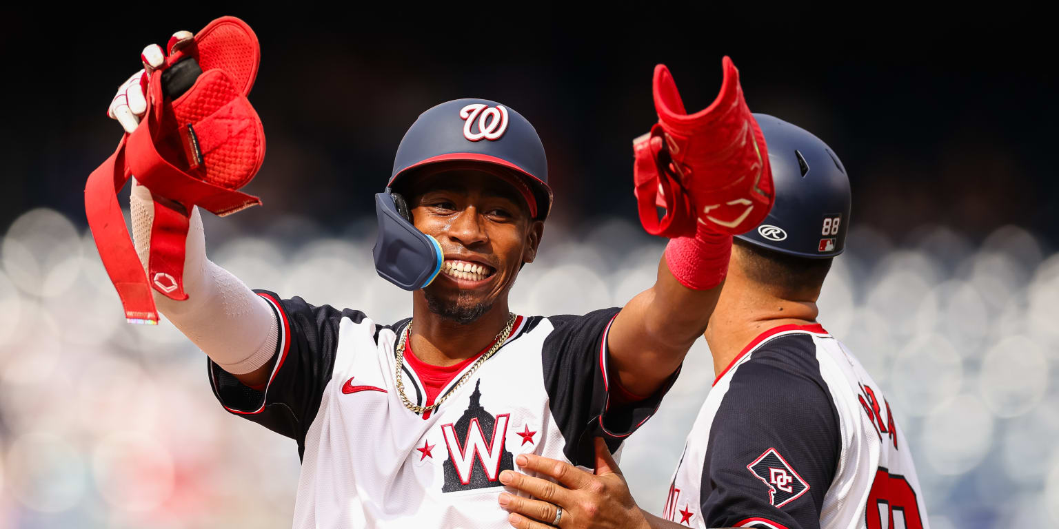 Darren Baker, hijo de Dusty Baker, dio su primer hit en MLB