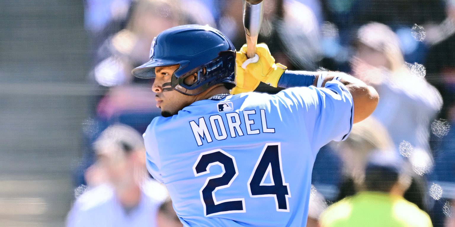 Christopher Morel reunites with former teammate Eloy Jiménez