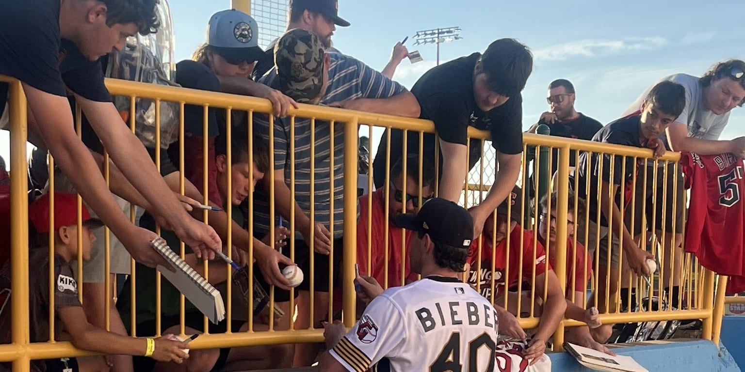 Shane Bieber pitches three innings in rehab start for High-A Lake County